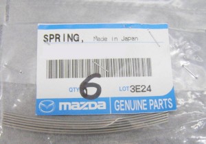 GENUINE MAZDA 13B ROTARY TURBO RX7 APEX SEAL SPRINGS 2MM INNER & OUTER ...